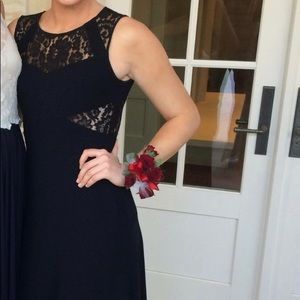 Ivanka Trump | Dresses | Black Lace Sleeveless Ivanka Trump Prom Dress ...